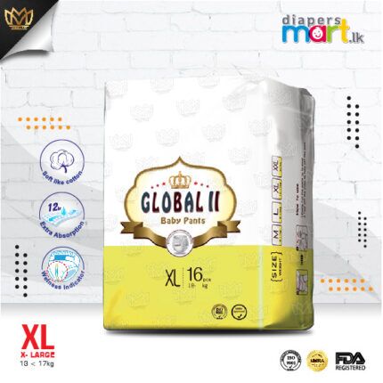 Global II Diaper Pant - XLarge 16pcs. - Buy Diapers at Best Prices in ...